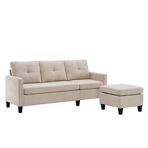 Devion Furniture EZO Sofas, Beige
