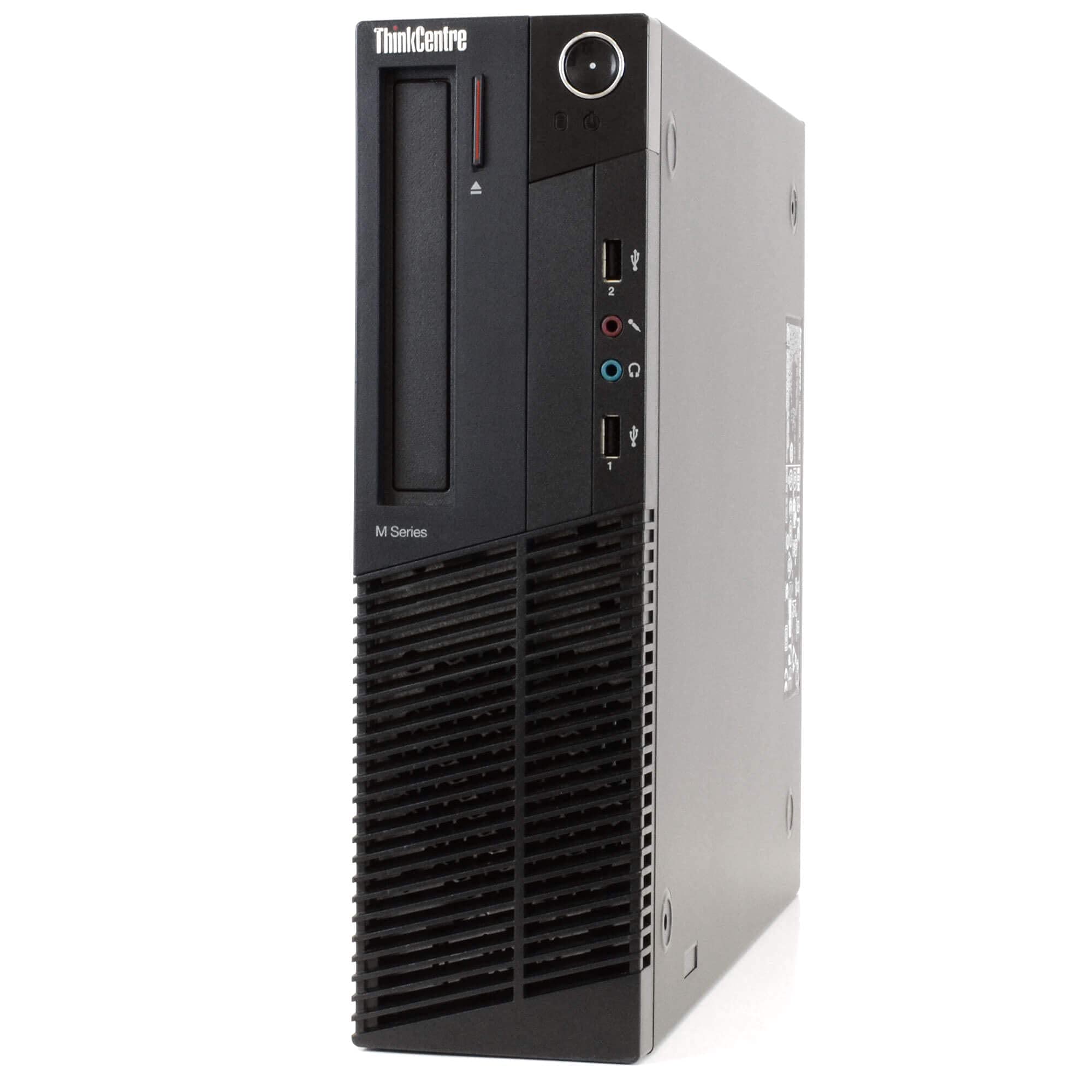 Lenovo ThinkCentre M92P Desktop Computer PC, Intel Quad-Core i5, 2TB HDD Storage, 16GB DDR3 RAM, Windows 10 Pro, DVD, WiFi, New 24in Monitor, RGB Productivity Bundle (Renewed)