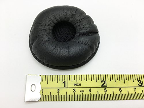 Leatherette Ear Pads 87229-01 by AvimaBasics | Compatible with Plantronics W740 W745 W440 W445 CS540 CS545 C565 BlueParrott B250-XT XTS VXI - Premium Quality Cushions Earpads - 2pcs