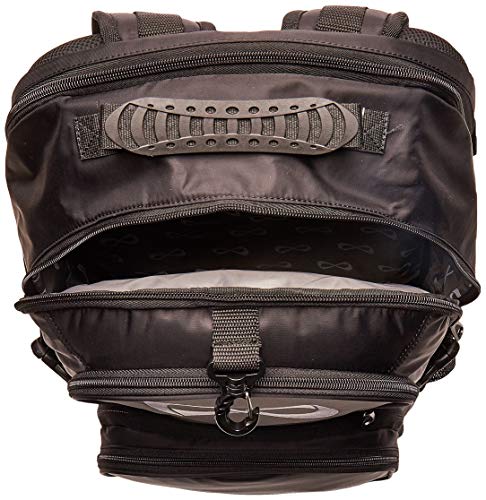 Black Classic Backpack - White Logo