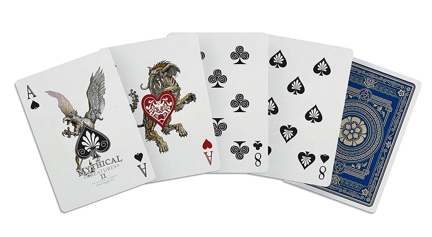 Bicycle Mythical Creatures II (All New Creatures) Playing Cards Gent Supply