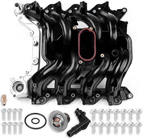 615-188 Upper Intake Manifold with Gasket Kit Fits for Ford E-150 E-250 2003-2014 E350 Super Duty 00-16 E450 Super Duty 03-16 Excursion 00-05 Expedition 00-04 F150 F250 F350 00-04 V8 5.4L 2L1Z-9424-AA