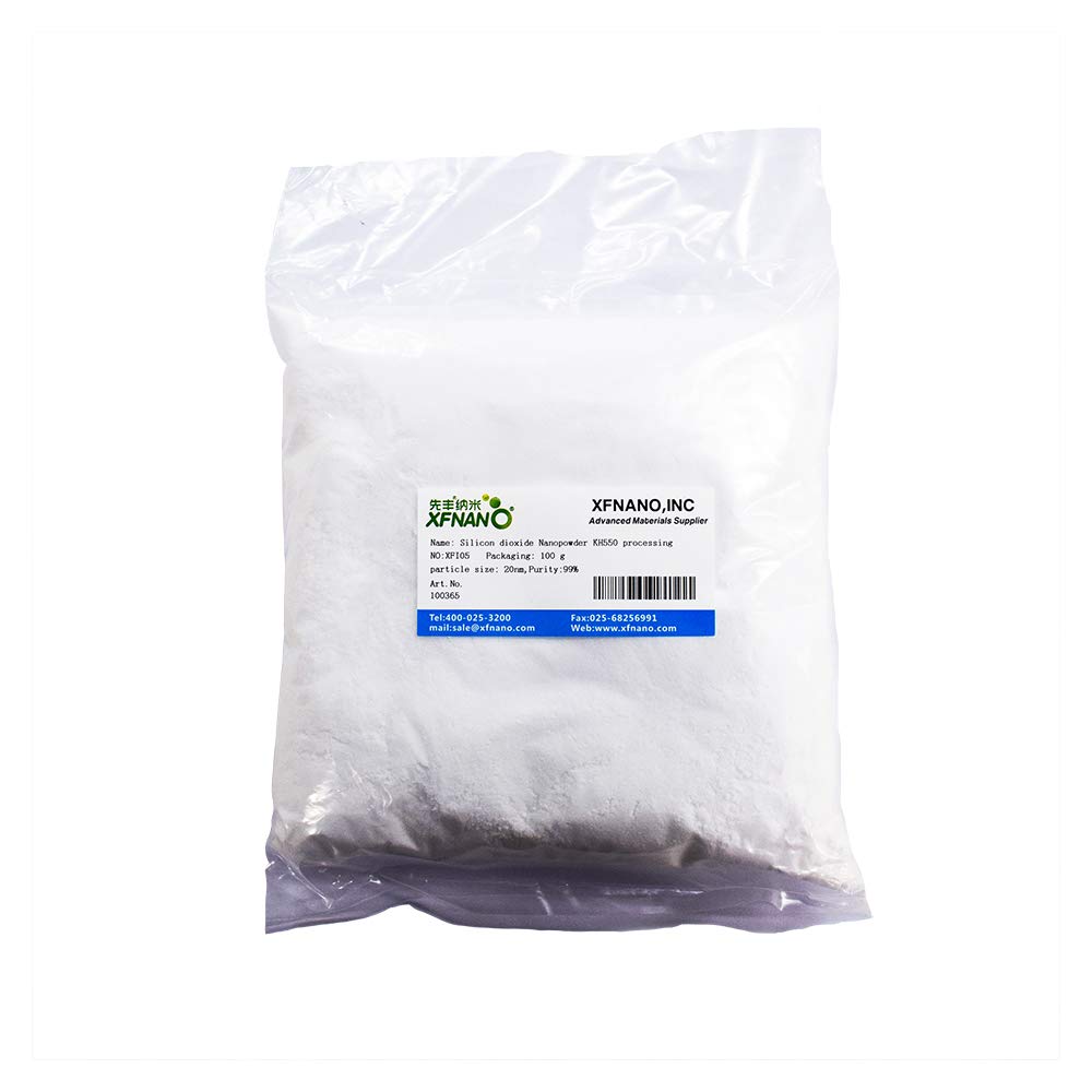 KH550 Processing Silicon Dioxide Nanoparticles 20nm Nano Silica SiO2 Powder-Same Day Priority Shipping