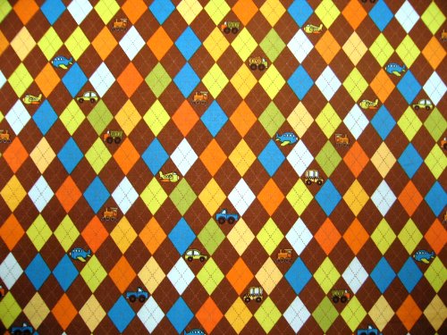 SheetWorld Round Crib Sheets - Camel Links - Made in USA