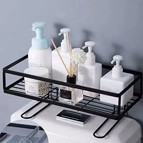 jomgeroz Toilet Shelf Storage Rack Multifunction Organization Bracket Accessory for Toilet Organize Support Holder Toilet Shelf