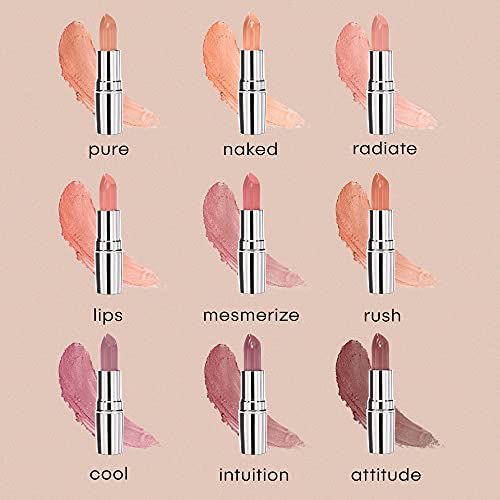nude envie - Lipstick - Creamy & Long-Lasting Finish - Velvety Texture & Easy Application - Luxury Hydration - With Shea Butter, Vitamin E & Jojoba Oil - Vegan, Paraben-Free & Cruelty-Free - Cool