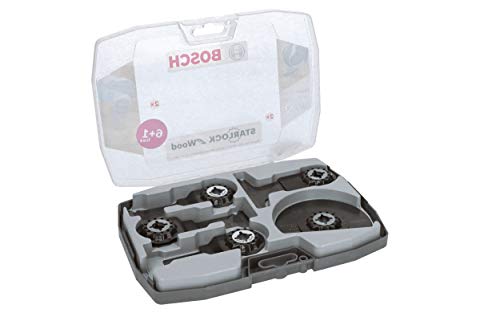 Bosch 2608664623 Starlock Multi Tool Wood Blade Set 7pce