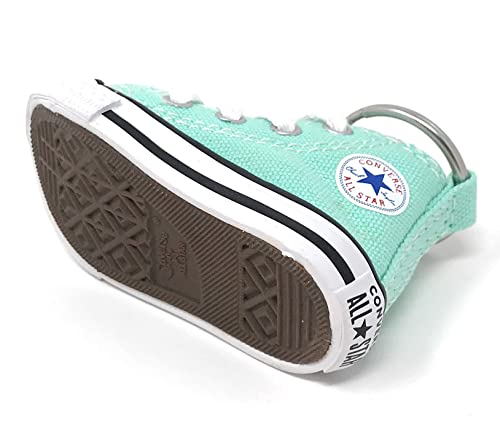 Converse Key Chain All Star Chuck Taylor Sneaker Keychain Authentic, Mint/White, One Size