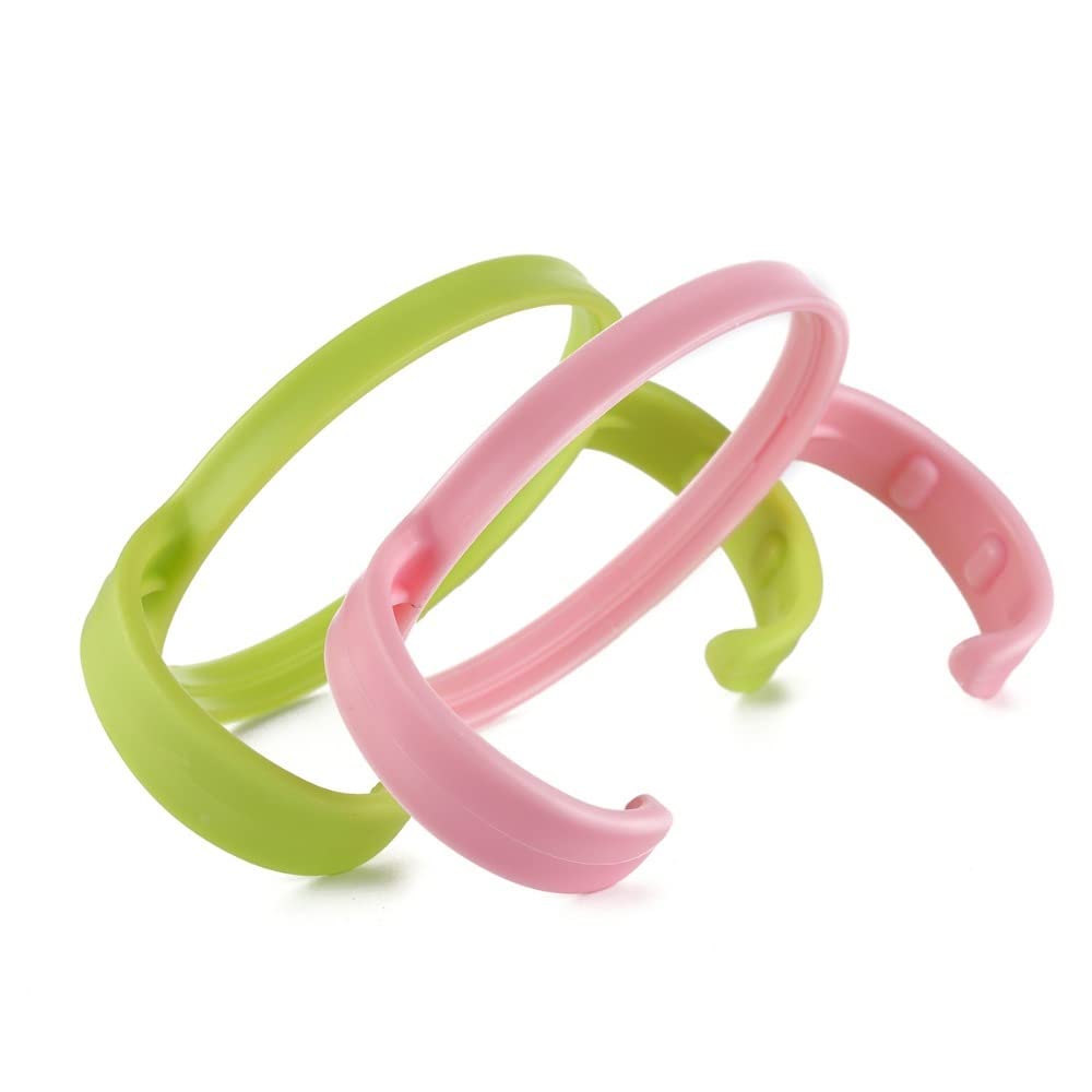 Bottle Handles Grip Compatible for Comotomo Baby Feeding Bottle (2 Count, Green)