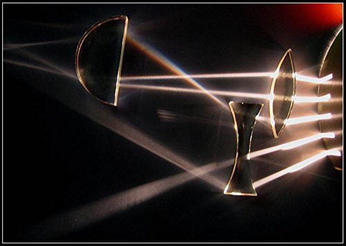Optical Glass Light Spectrum Prism Basic Physics Teaching 4PCS
