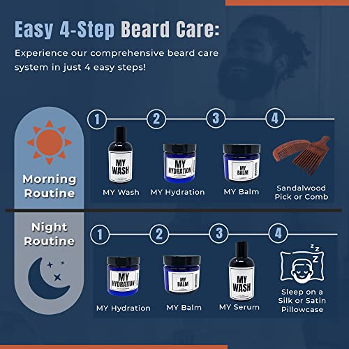Evan Alexander Fine Grooming MY Wash Detoxifying Beard Shampoo, Fresh, 4 Fluid Ounces