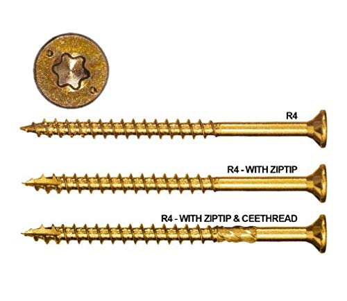 GRK Fasteners R4 Multi-Purpose Framing Screws #12/14x4-3/4" (100)