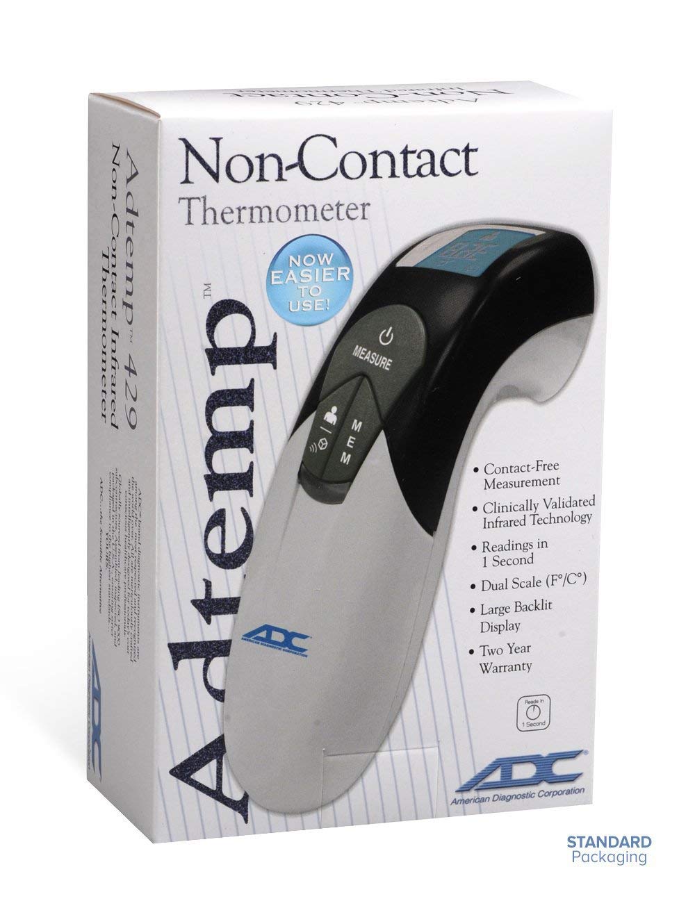 AMERICAN DIAGNOSTIC CORP CP Description : Adtemp 429 - ADC No Contact Thermometer - Each