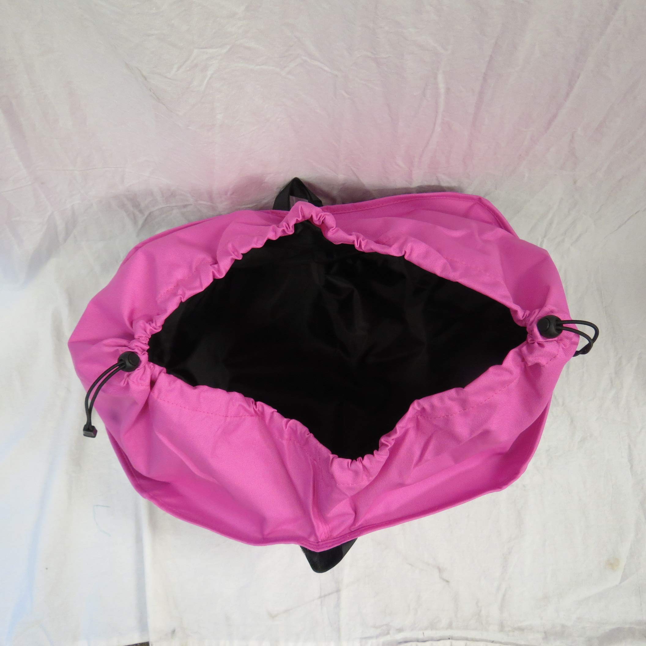 Pink Sun Shade Canopy and Large Under Seat Storage Basket Plus Free Handle Bar Covers for Bugaboo Cameleon 1, 2, 3, & Frog Baby Child Strollers