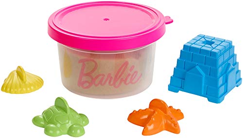Barbie Dreamhouse Adventures Chelsea Doll & Tiki Hut Playset with Moldable Sand, Hammock & Accessories, Blonde Small Doll