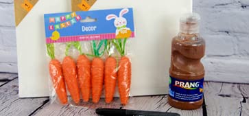 AUS Jute Carrot Easter Decor, 6-ct. Packs