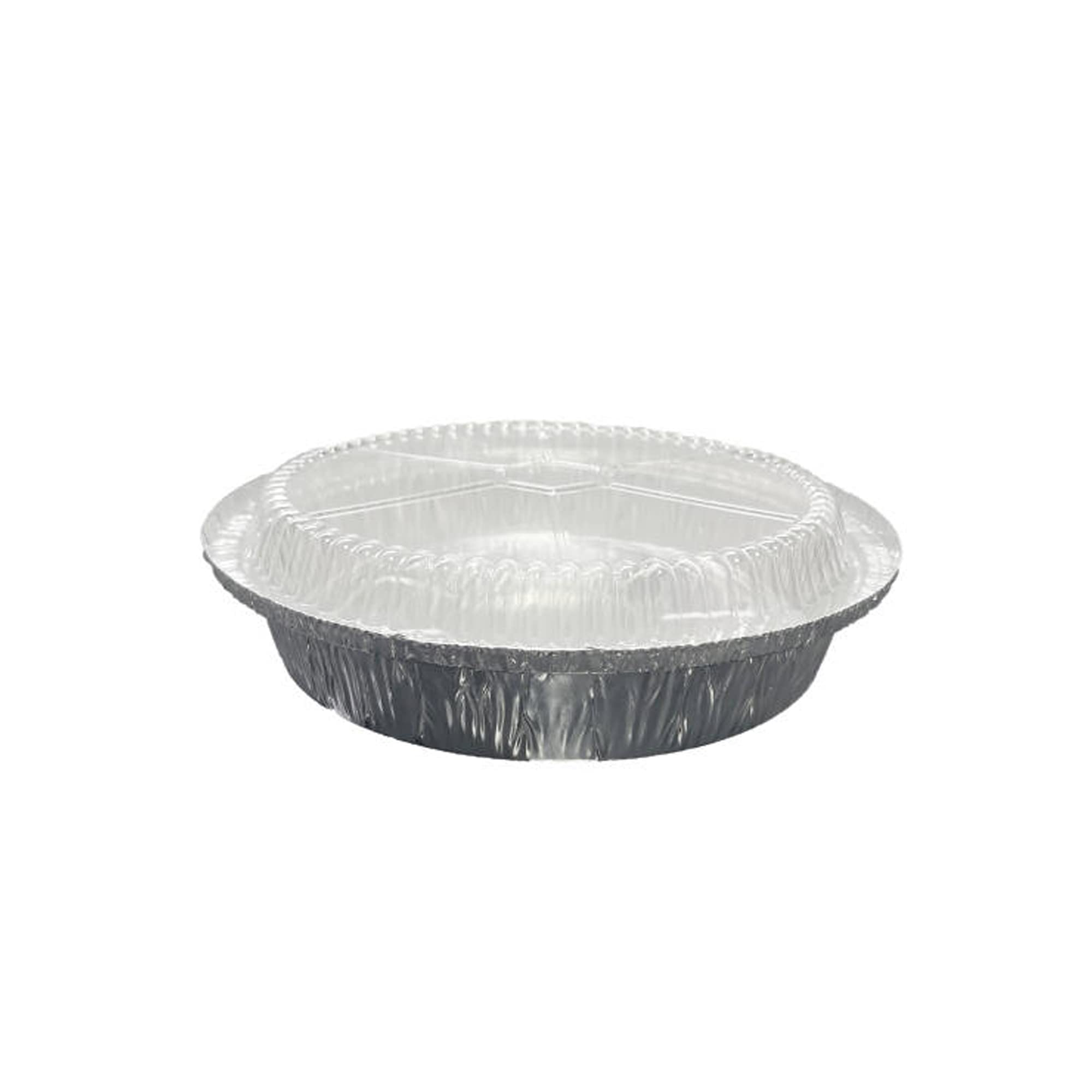 9-inch Aluminum-Foil Pie Pans with Lid β Round Disposable Heavy Duty Pans for Storing, Tart Baking, Reheating and Serving β Oven & Freezer safe - Made in USA (Pack of 20)