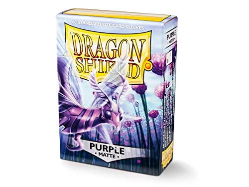 Arcane Tinman Sleeves: Dragon Shield Matte Purple (60), One Size