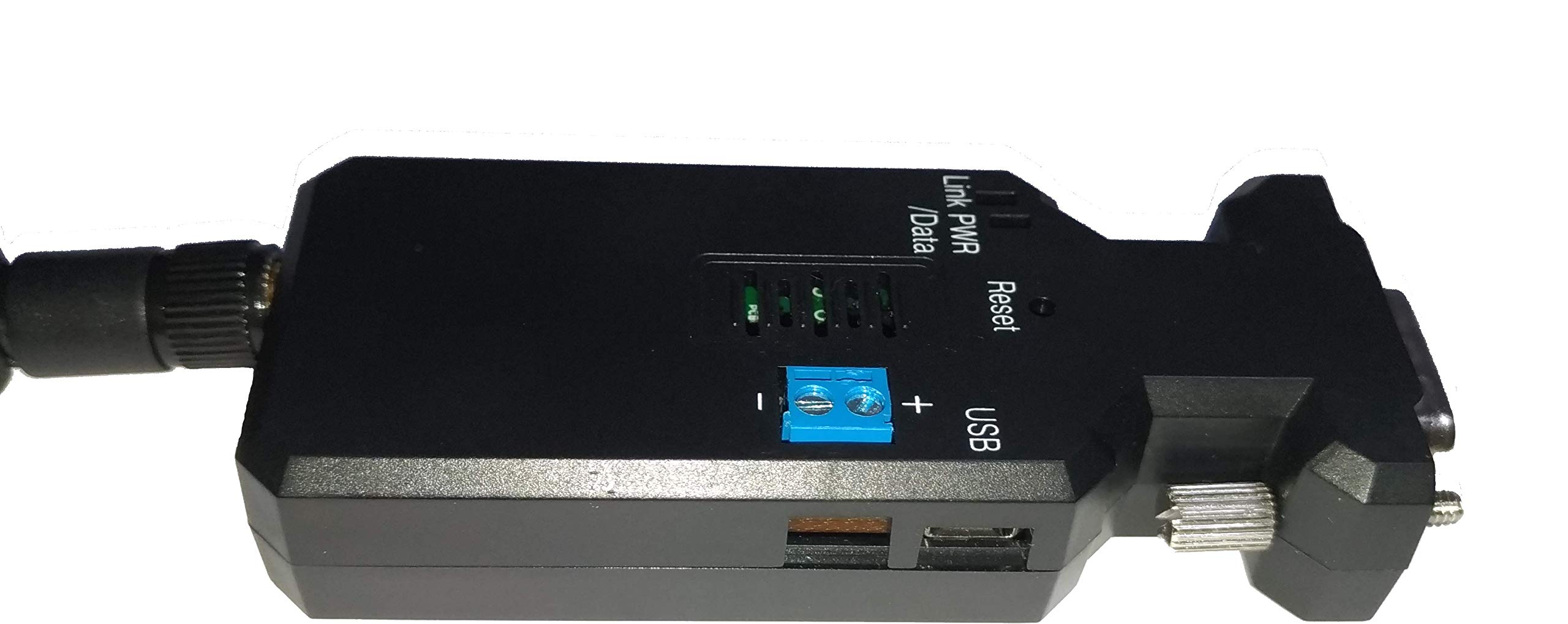Gozens Bluetooth V4.2 BLE RS-232 Adapter External dipole Antenna for All OS Platform, iOS, Android, Windows or etc.