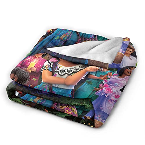 Blanket Soft Flannel Throw Blankets Lightweight Comfort Beach Blanket for Couch Sofa Bed Style1 60"x50"