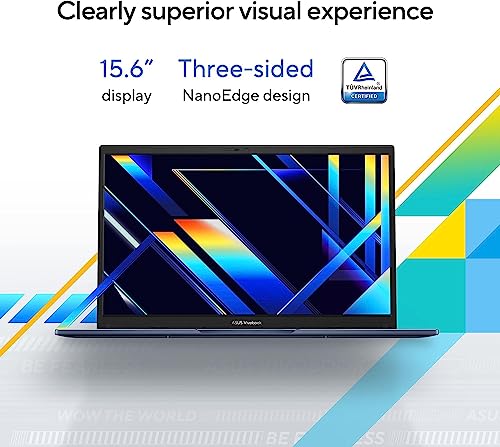 asus Vivobook 15 Laptop, 15.6''FHD, Intel Core i3-1215U, Intel UHD Graphics, 16GB RAM, 512GB SSD, Windows 11 Home in S Mode, w/Mousepad