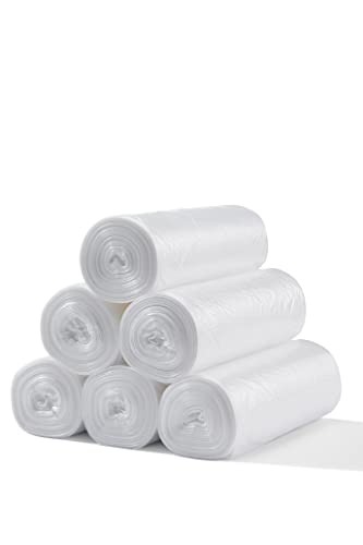 TYPLASTICS 33 Gallon Clear Trash Can Liners - 33" x 40" - HD Garbage Bags - Case of 500