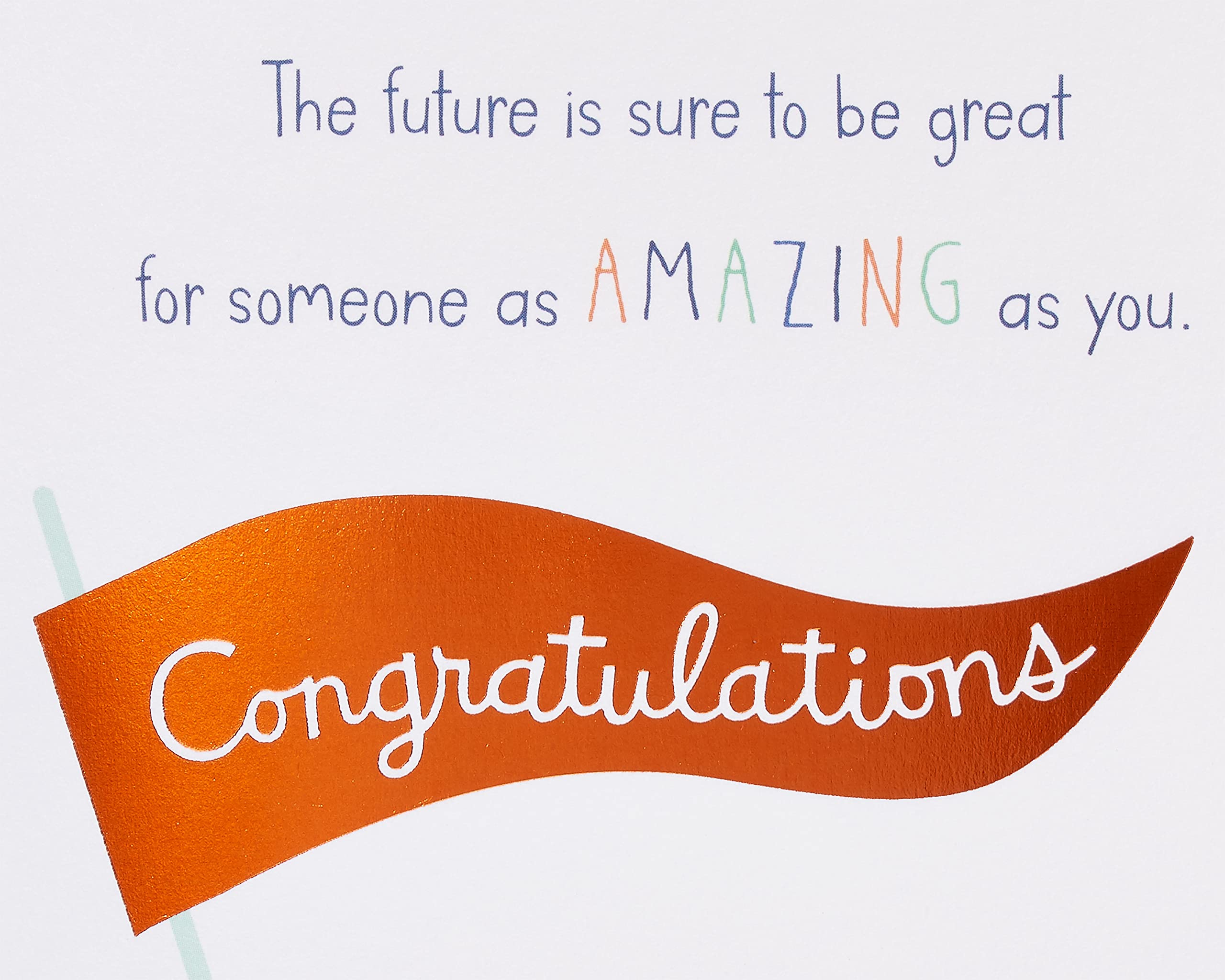 American Greetings High School Graduation Card (The Future Is Sure To Be Great)