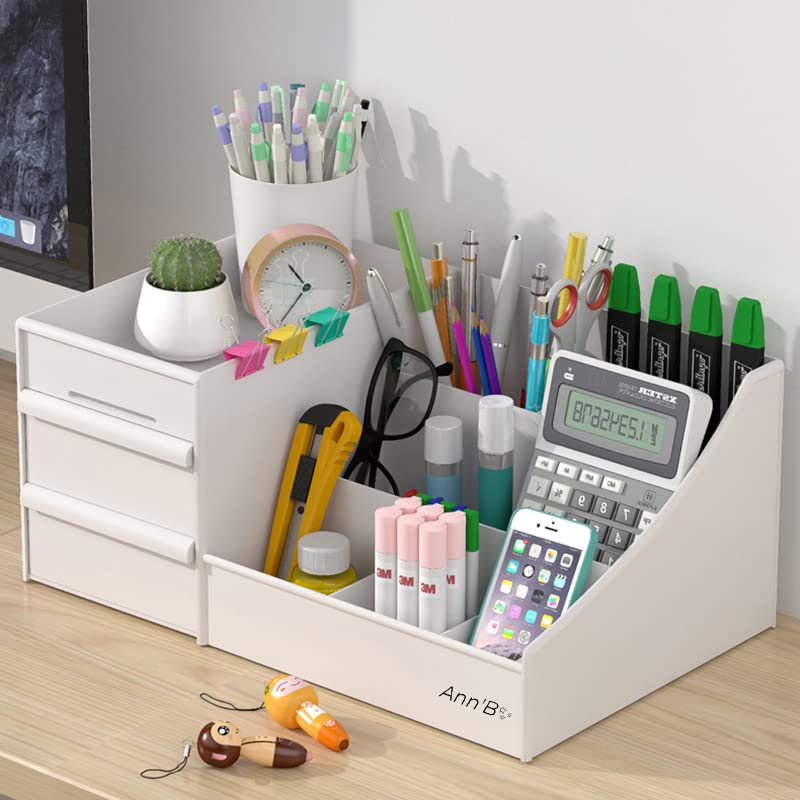 Ann'B✮✮✮ Makeup Organizer Cosmetic Jewelry Skincare Storage Box Desk Drawer