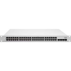 CISCO DESIGNED Meraki MS225-48FP Cloud-Managed Stackable Access Switches Designed for The Branch and Campus, Base Unit (MS225-48FP-HW)