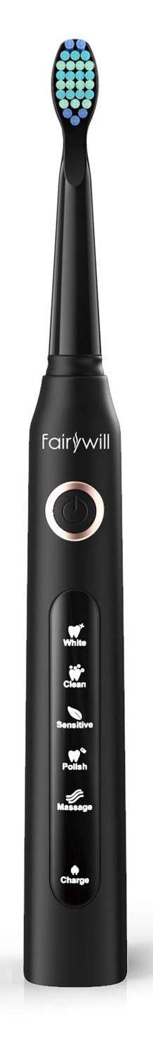 Pwr 3.7V Charger for Fairywill Sonic Electric Toothbrush: FW-508 FW-507 FW-917 SG-508 FW508 FW507 D1 D3 D7 D8 E6 E10 E11 P11 Plus Pro 2001 Kids TB-508 TB-507 Replacement Power Supply