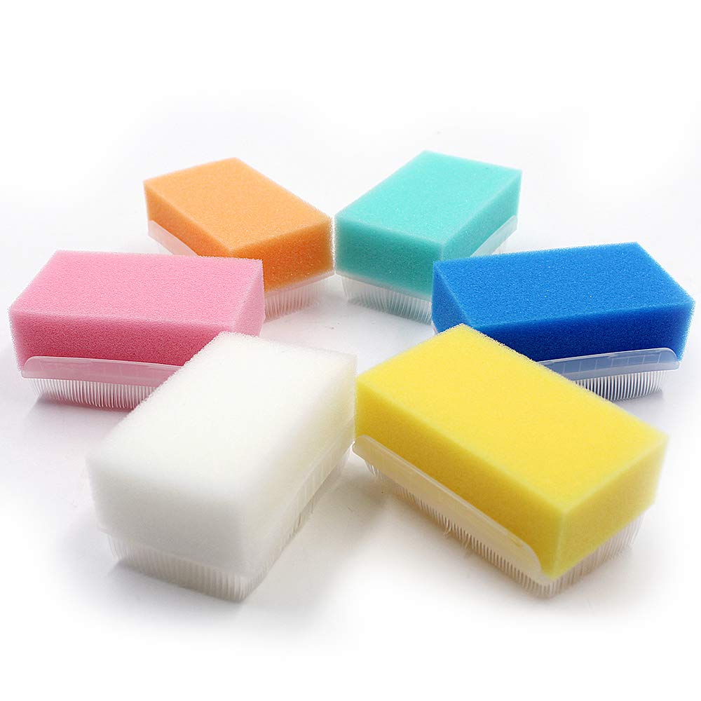 Reusable Sensory Brush, Surgical Brush, Nail Brush,Baby Bath Scrubber. (6 PCS)