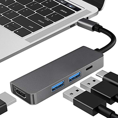 XUNMAIFHB Portable Docking Station,Type-c Docking Station 4K HDMI hub hub Notebook usbc Computer Four-in-one Multi-Function Converter Fast Transmission