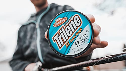 Berkley Trilene® XT®, Low-Vis Green, 8lb | 3.6kg, 110yd | 100m Monofilament Fishing Line, Suitable for Saltwater and Freshwater Environments