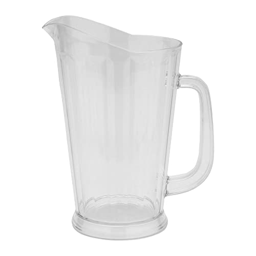 G.E.T. P-1064-1-CL-EC BPA-Free Break-Resistant Plastic Serving Pitcher, 60 Ounce, Clear
