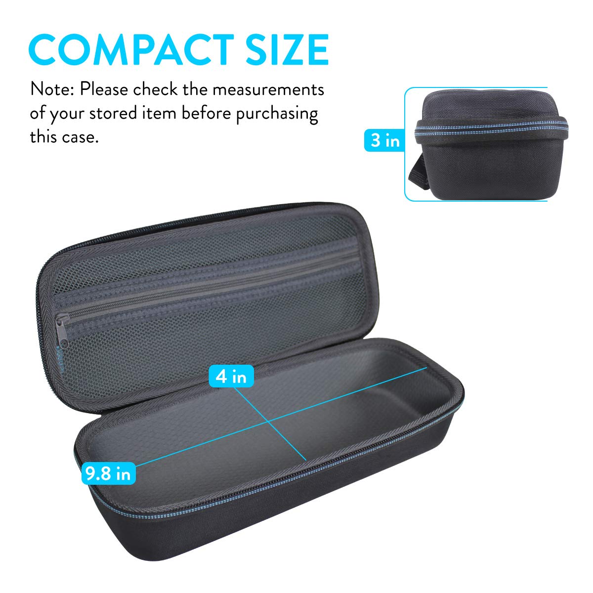 TUDIA Hard Storage Carrying Case Bag for Cardiology Stethoscope and Nurse Accessories Compatible with 3M Classic III, Lightweight II S.E, Cardiology IV Diagnostic