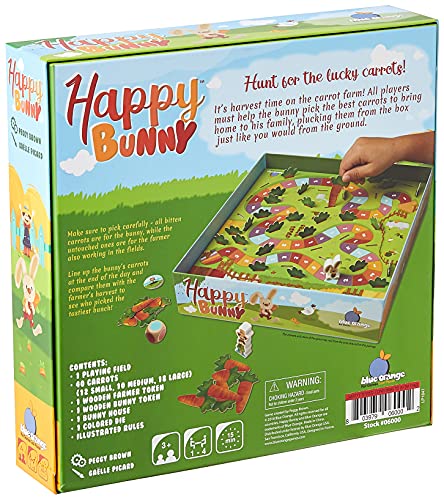 Blue Orange Happy Bunny Cooperative Kids Game,36 months to 96 months