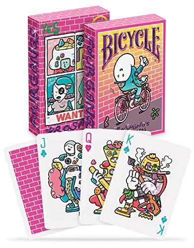 Bicycle Brosmind Four Gangs Playing Cards, Yellow