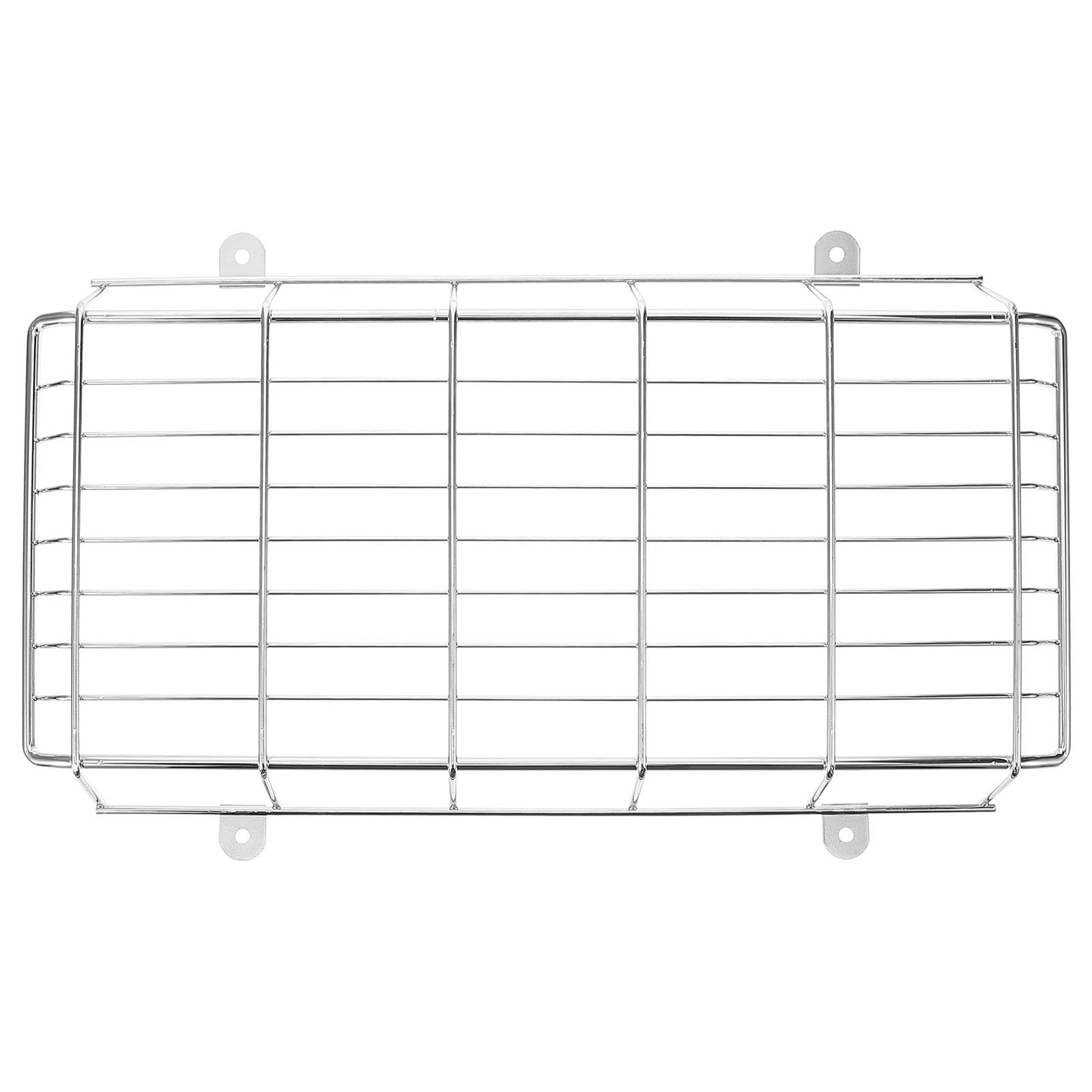 Gadpiparty Guard for Emergency Light Exit Sign Protective Guard Protective Guard for Emergency Light Stainless Steel Emergency Light Wire Guard