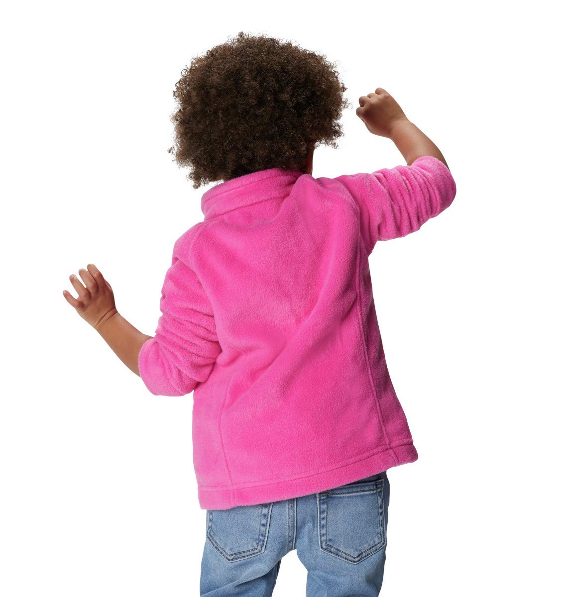 Columbia Baby Toddler Benton Springs Fleece Jacket, Pink Ice, 3T