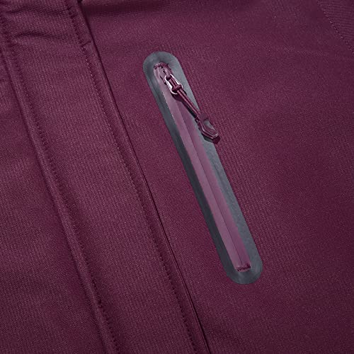 CAMEL CROWN Women's Warm Winter Ski Jackets Waterproof Snow Coat with Hood Mountain Windproof Rain Jacket