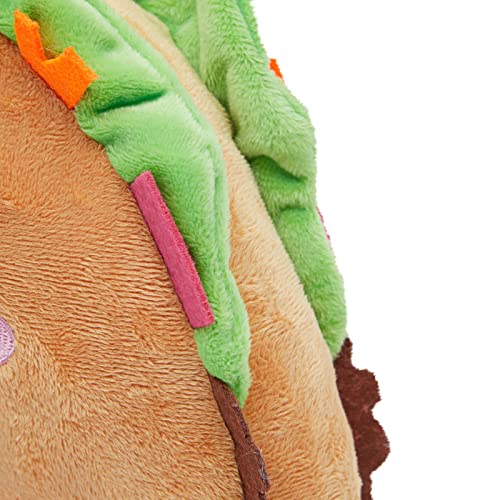 BLUE PANDA Soft Taco Stuffed Animal, Comfort Plush Toys for Gifts, Collectibles, 10 Inches