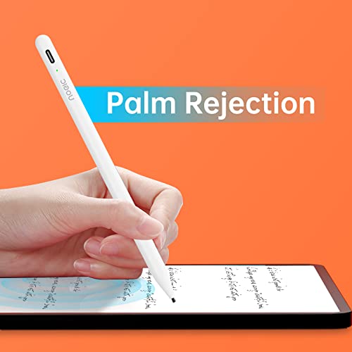 Uogic Stylus for iPad, iPad Pen with Bluetooth Shortcut, Battery Level Display, Palm Rejection, iPad Pencil Compatible with iPad Pro 11/12.9" 2018-2022, iPad 6/7/8/9, iPad Mini 5/6, iPad Air 3/4/5