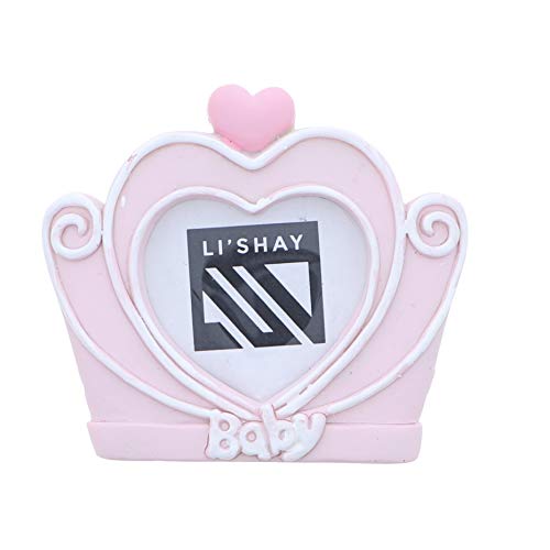 Li'Shay Mini Pink Heart Baby Photo Frame
