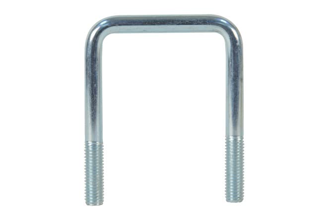 CE Smith - 15274A Zinc U-Bolt - Essential Boating Hardware - 1/2"-13 x 3-1/8" x 4-1/4" - Silver