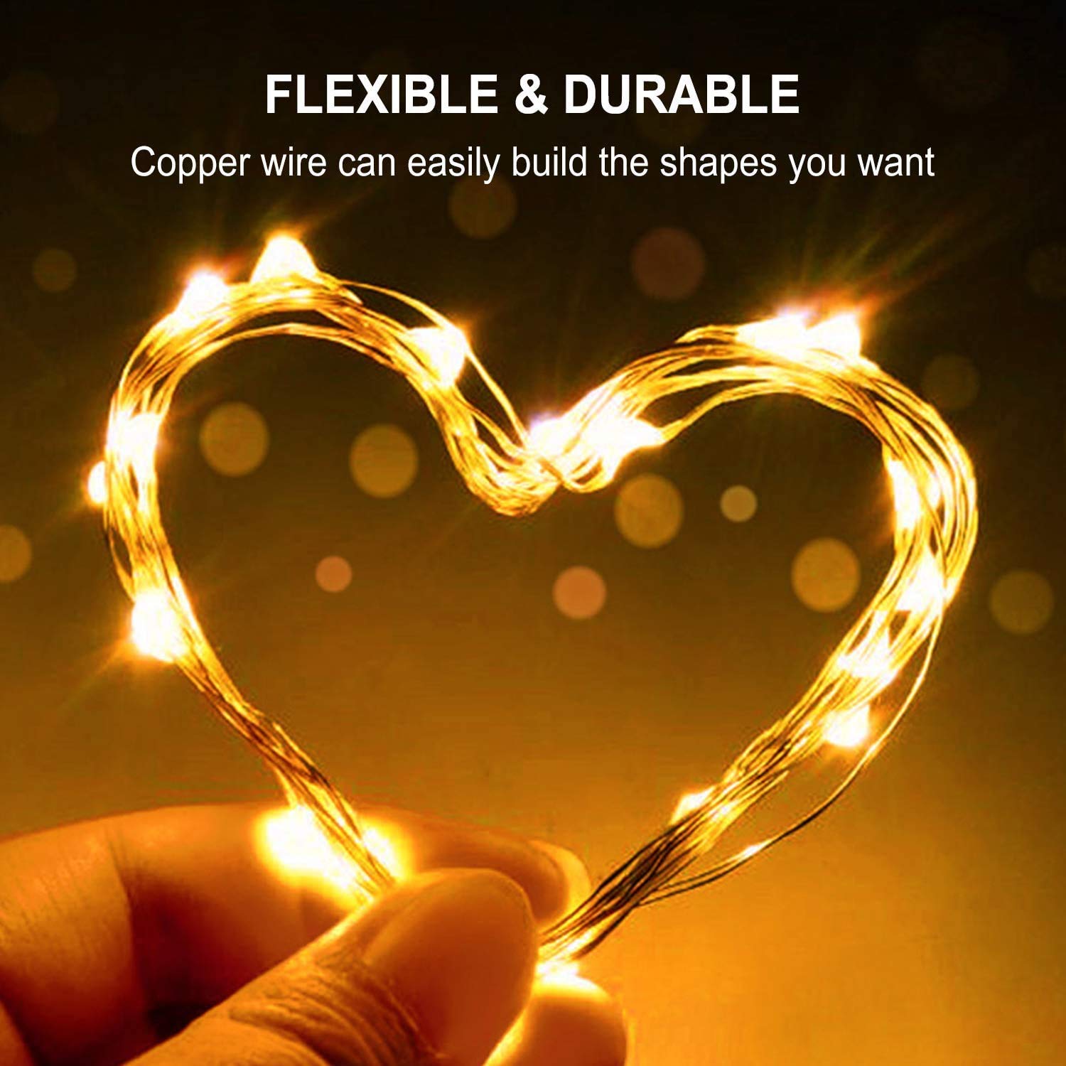 Ankway Solar Fairy Lights Outdoor, 200 LED Solar Powered String Lights 72 ft Waterproof IP65 Solar Curtain Lights 8 Modes Warm White for Outdoor Home Window Bedroom Patio Garden Tree Wedding