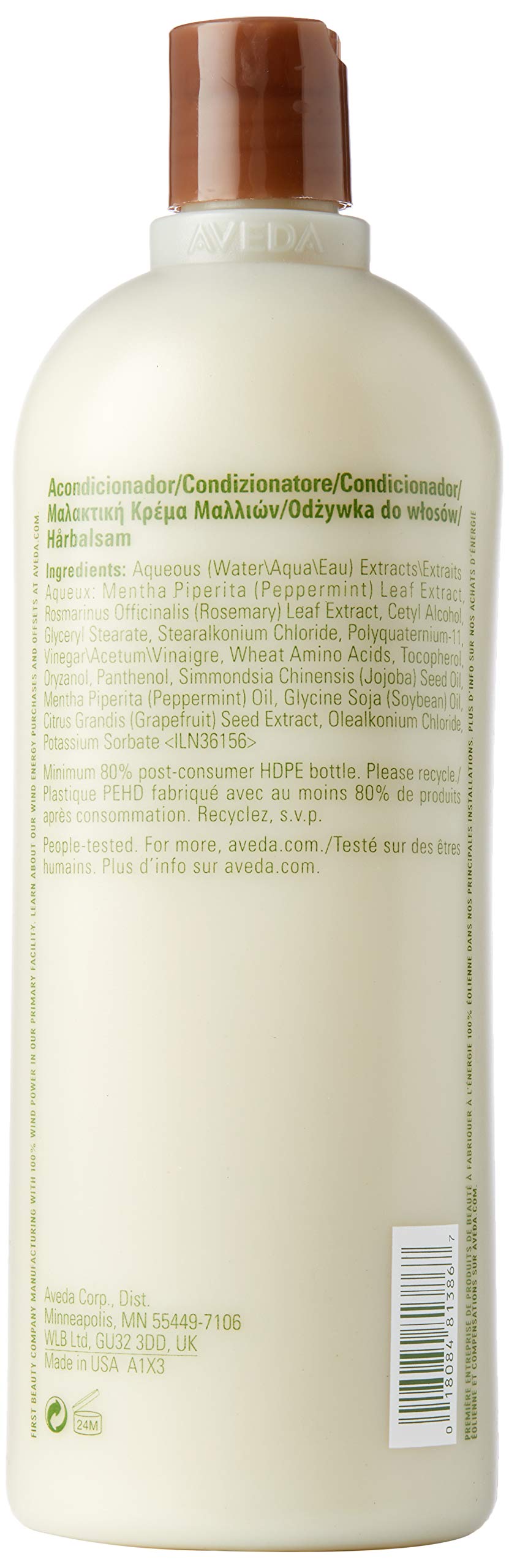 Aveda Rosemary Mint Conditioner - Bottles 33.8 Fl Oz