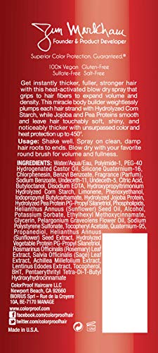 ColorProof Color Care Authority SuperPlump Thickening Blow Dry Spray, 5.1 Fl Oz (Pack of 1)