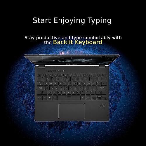 ASUS ROG Flow 13.4" X13 2-in-1 Touchscreen Gaming Laptop, AMD Ryzen 9 6900HS, 16GB RAM, 1TB SSD, NVIDIA RTX 3050 & XG Mobile Dock GC32L AMD RX 6850M XT, Backlit Keyboard, FP Reader, Win 11 Pro, Black