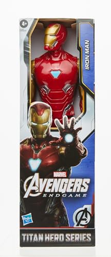 Avengers Marvel Titan Hero Series Collectible 12-Inch Iron Man Action Figure, Toy for Ages 4 and Up