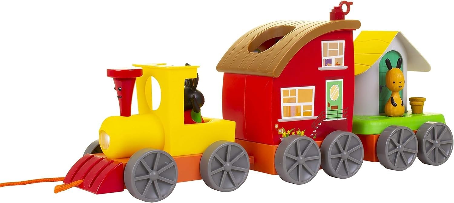 Bing Lights and Sounds Train with Mini playset for Ages 3+
